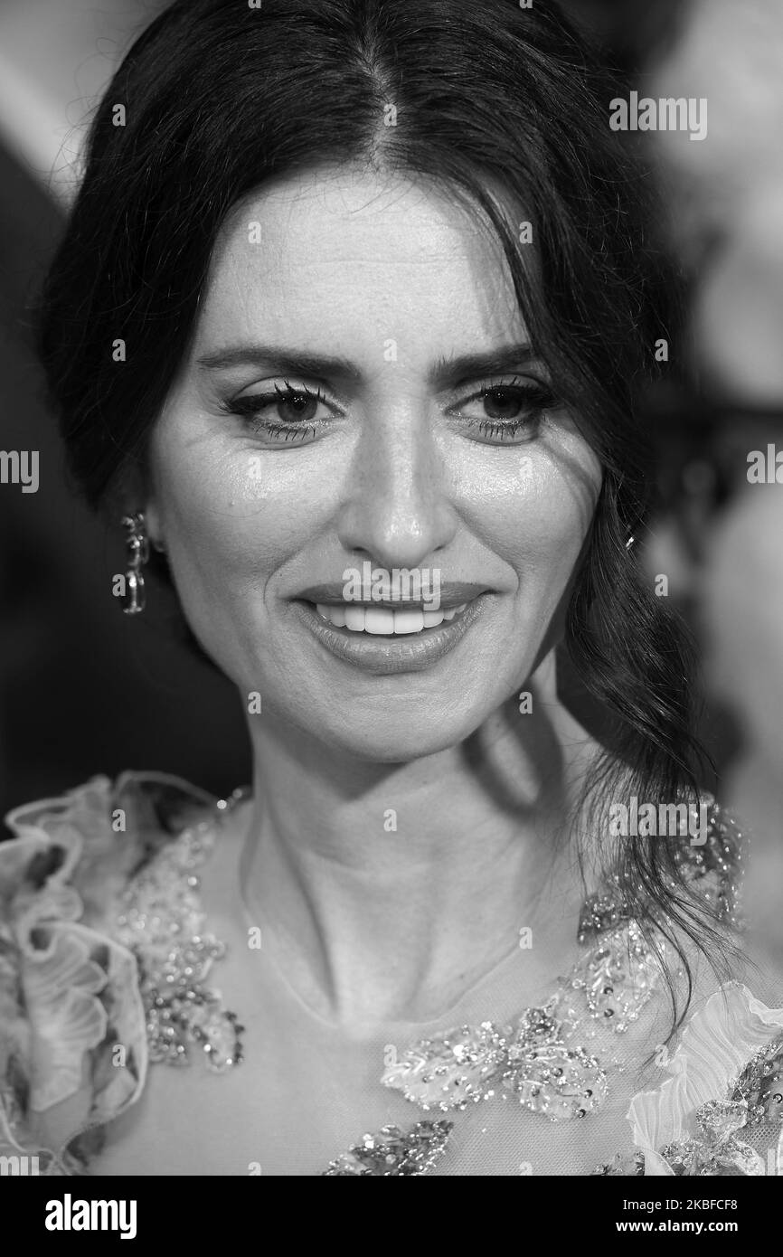 Cruz penelope Banque d'images noir et blanc - Alamy