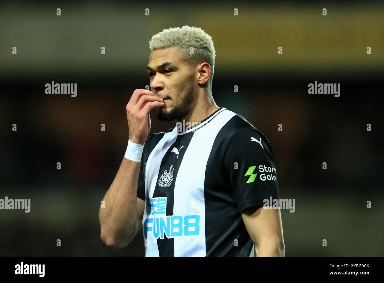DeAndre Yedlin, de Newcastle United, lors de la répétition du quatrième ...