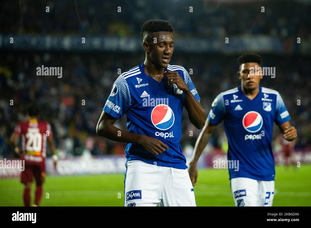 Hansel zapata des millonarios Banque de photographies et d’images à ...