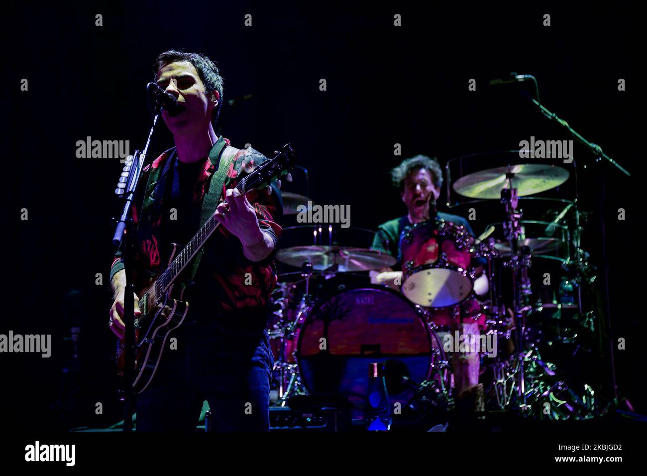 Le groupe de rock galloise Stereophonics se présente sur scène à la O2 ...