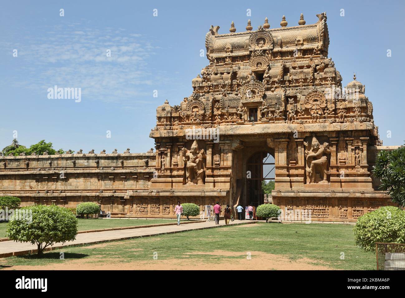 The largest shiva temple in southern india Banque de photographies et d ...