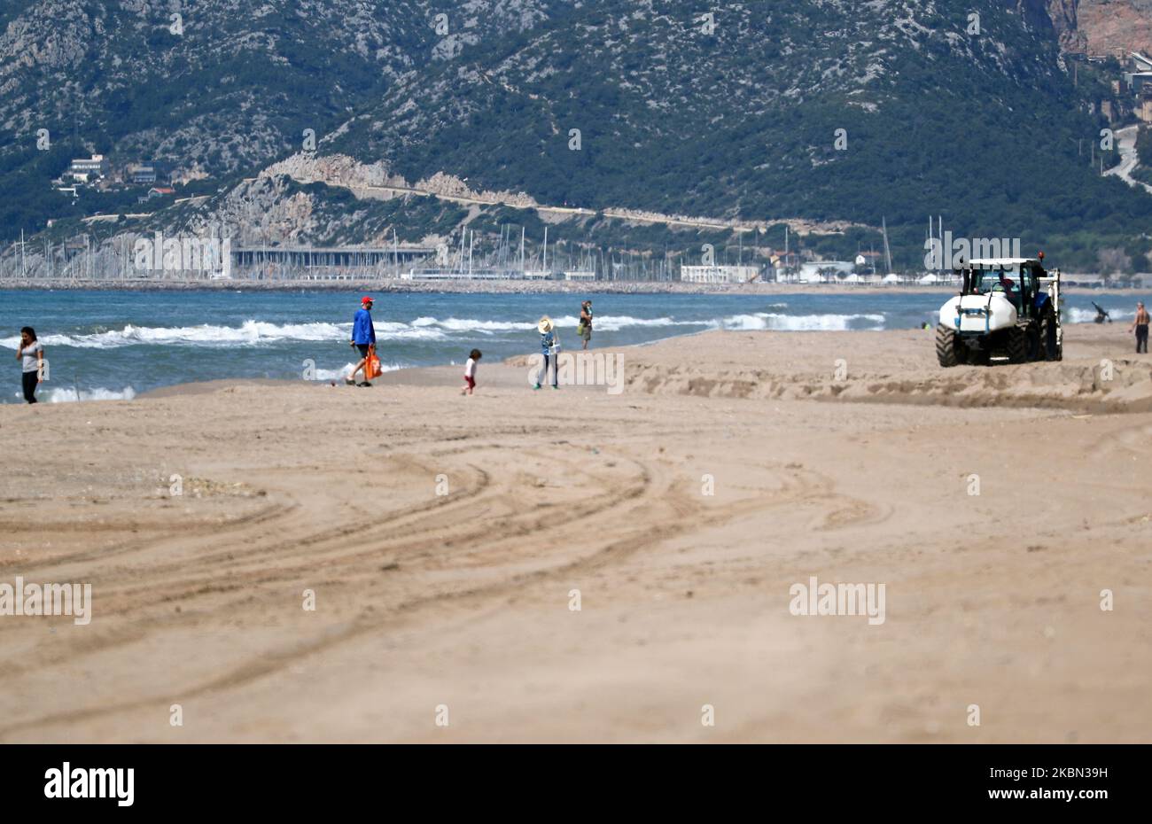 Castelldefels beach Banque de photographies et d’images à haute ...