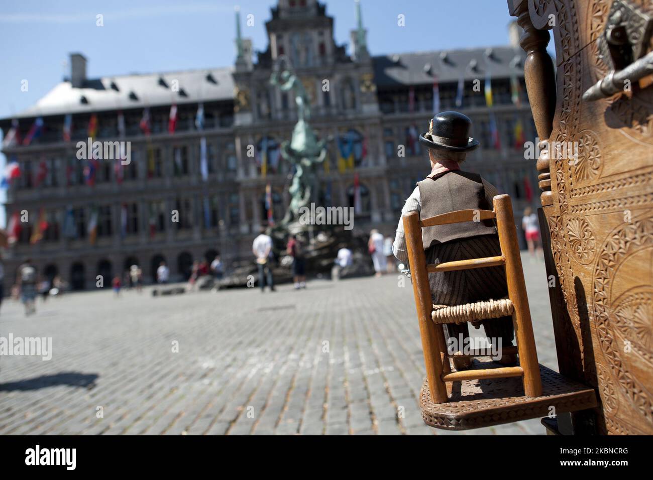 Anvers centre, est une ville portuaire sur la rivière Escaut de ...