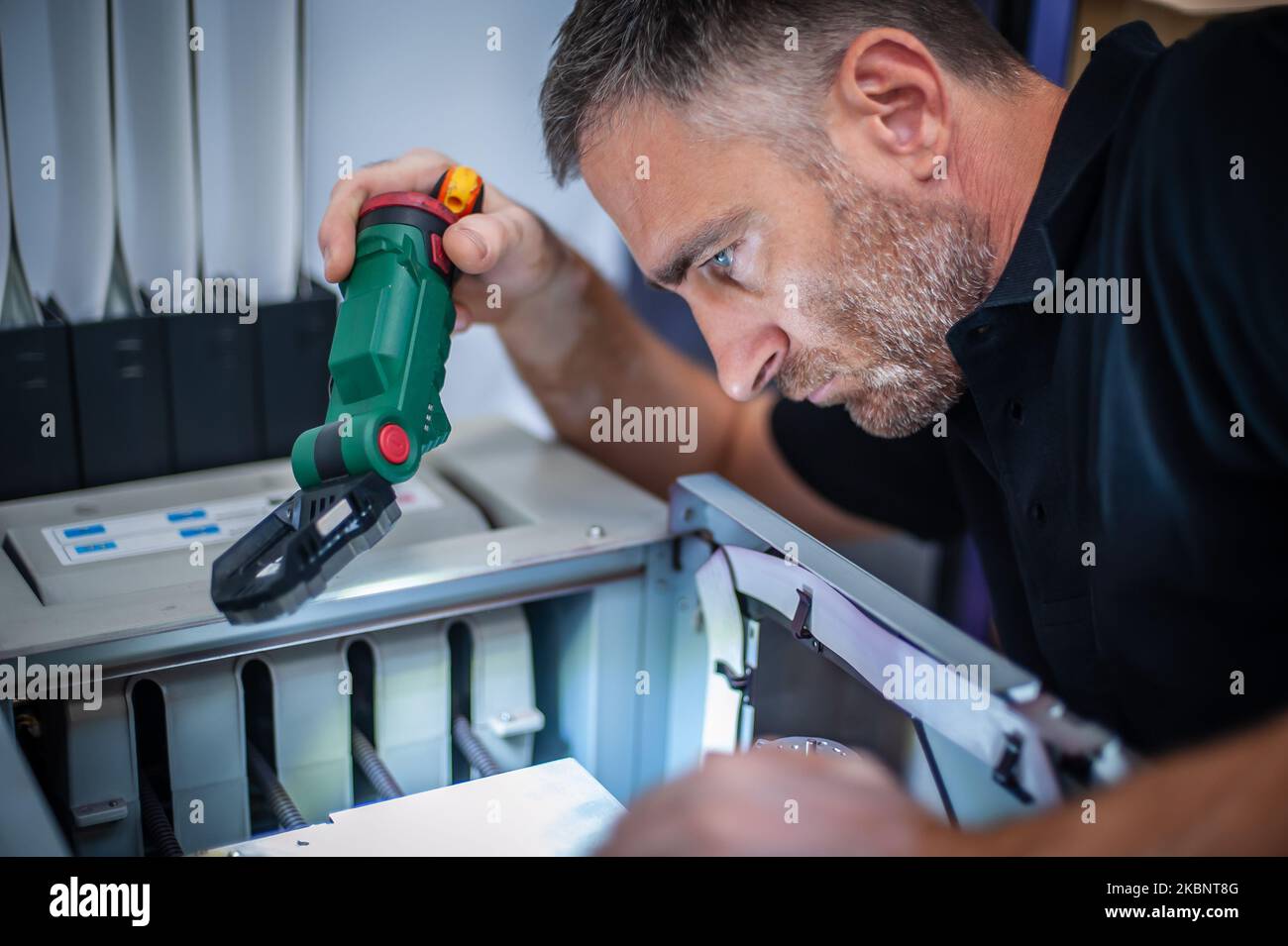 Toutes les machines sont équipées d'un système de maintenance. Un ...