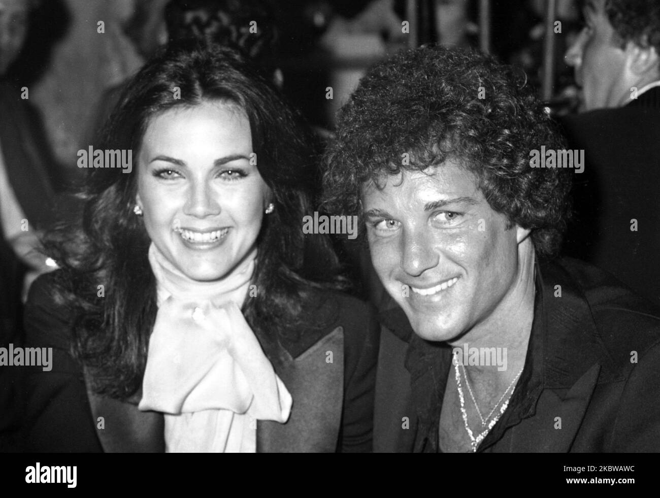 Lynda carter et Ron Samuels pendant le Salute à Elizabeth Taylor et ...