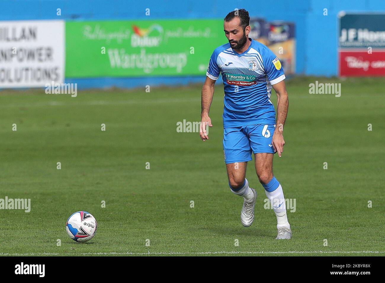 Sam Hid de Barrow lors du match de la Sky Bet League 2 entre Barrow et ...