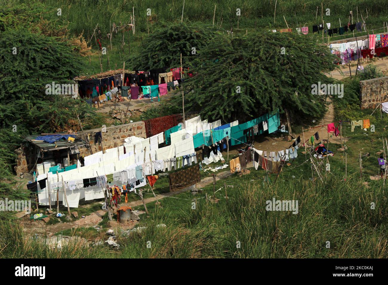 Jamia nagars dhobi ghat Banque de photographies et d’images à haute ...