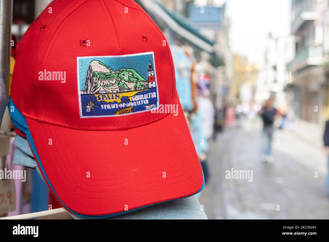 Gibraltar shopping in main street Banque de photographies et d’images à ...