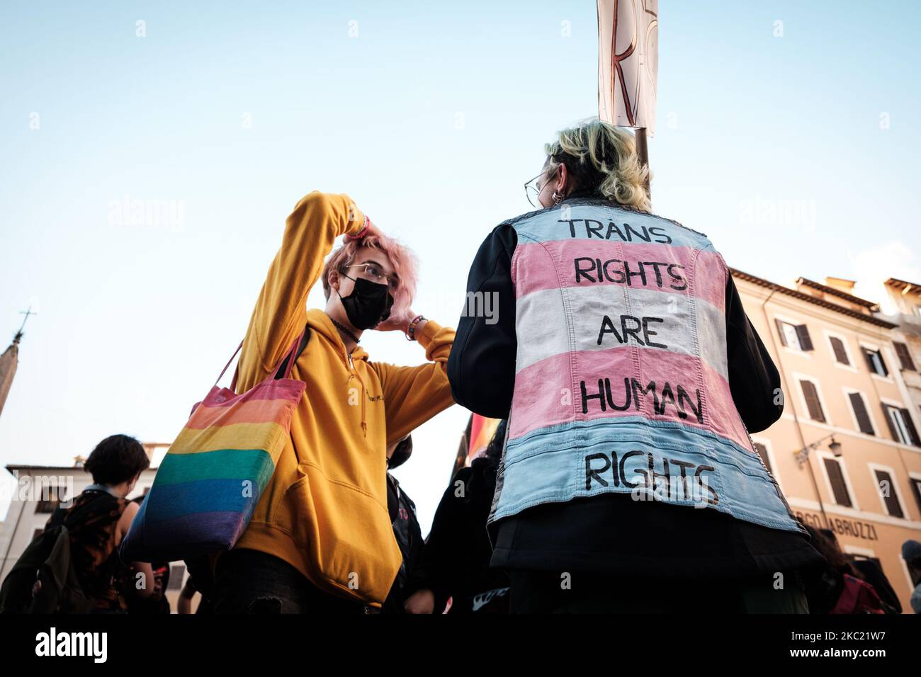 Partisans de la loi homo transphobie Banque de photographies et d ...