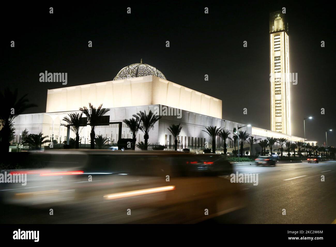 28 octobre 2020, Algérie, Alger : vue extérieure de la Grande Mosquée d ...