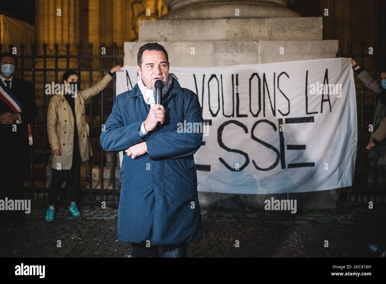 Jean-Frédéric poisson, président du Parti démocrate-chrétien et ancien ...