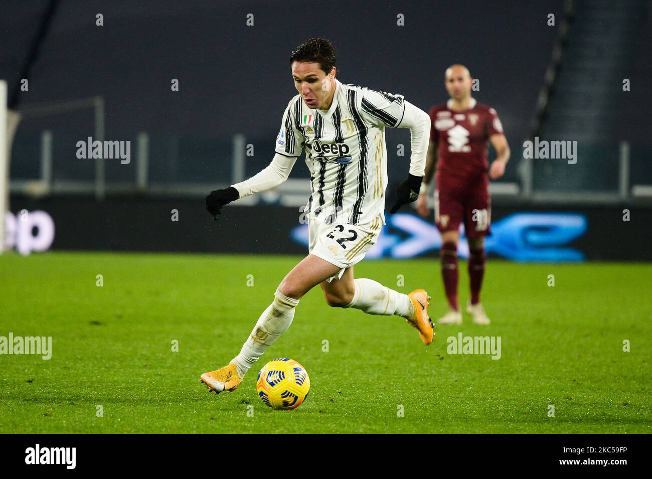 Federico Chiesa De La Juventus Fc Banque De Photographies Et Dimages à