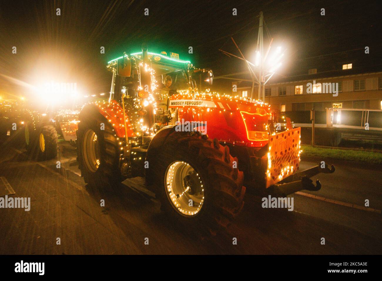 Tracteurs de noël Banque de photographies et d’images à haute ...
