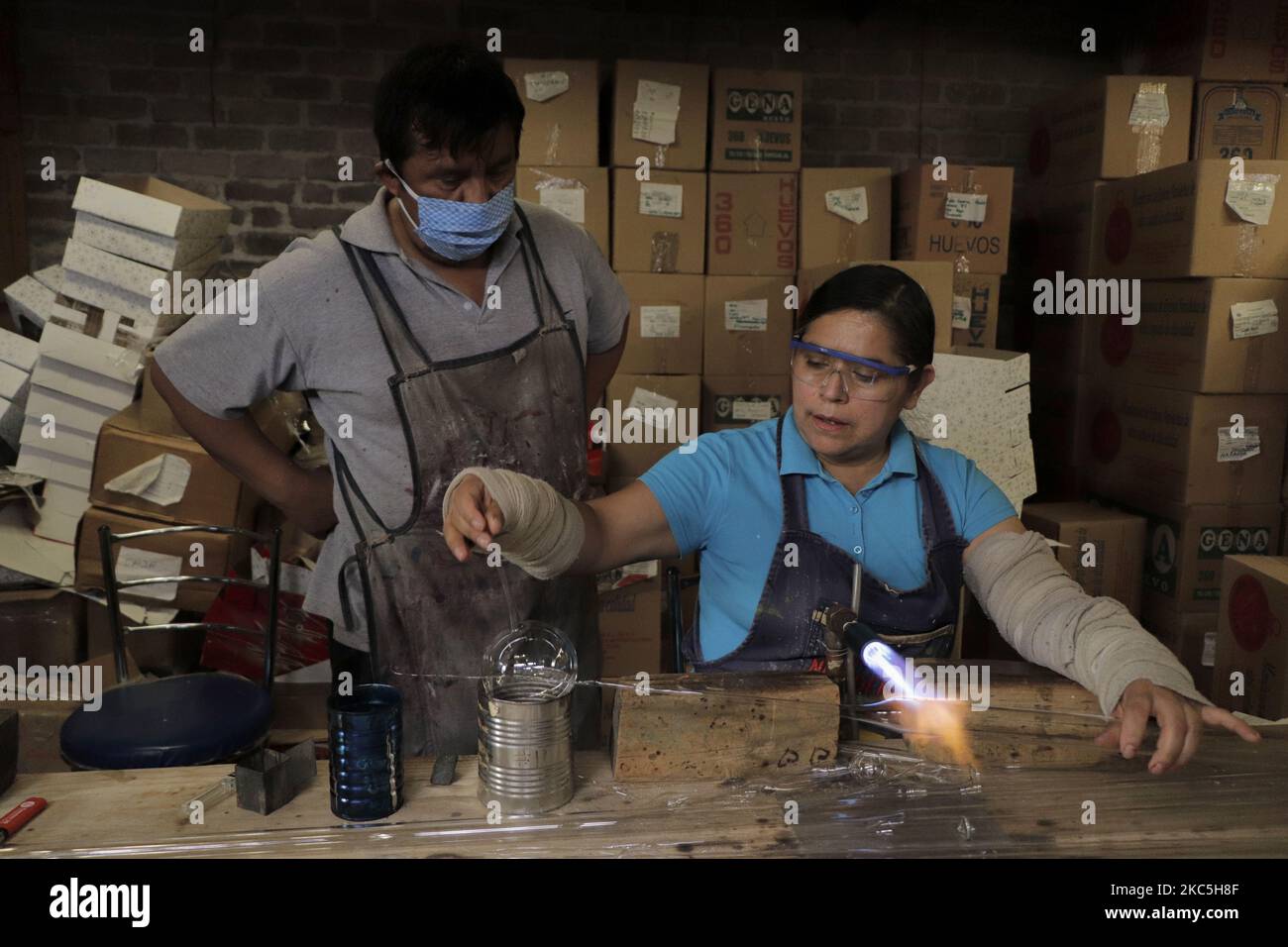 Josefina Aguilar et Javier Camargo, artisans et directeurs de la ...