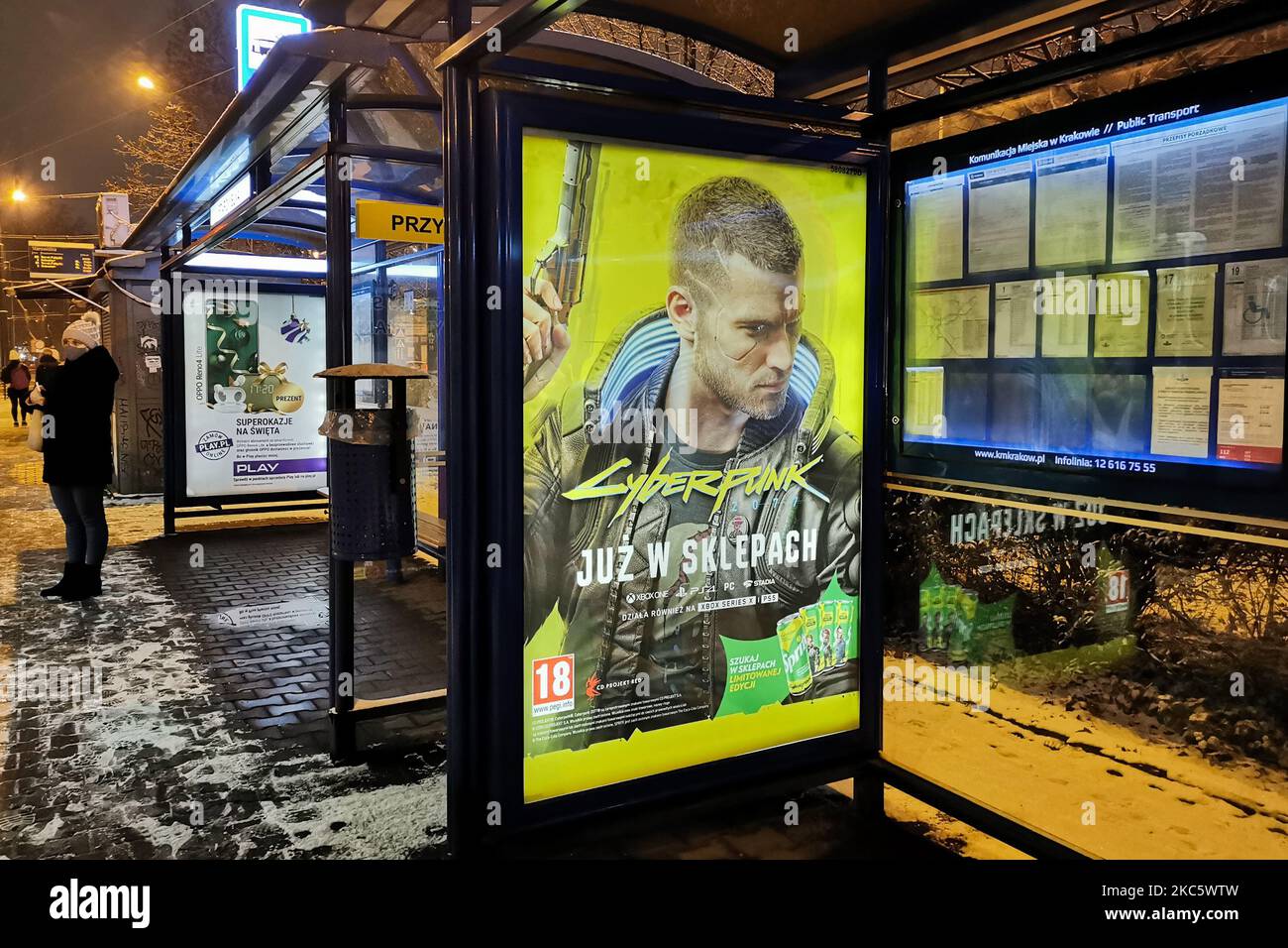 Cyberpunk 2077 poster Banque de photographies et d’images à haute ...