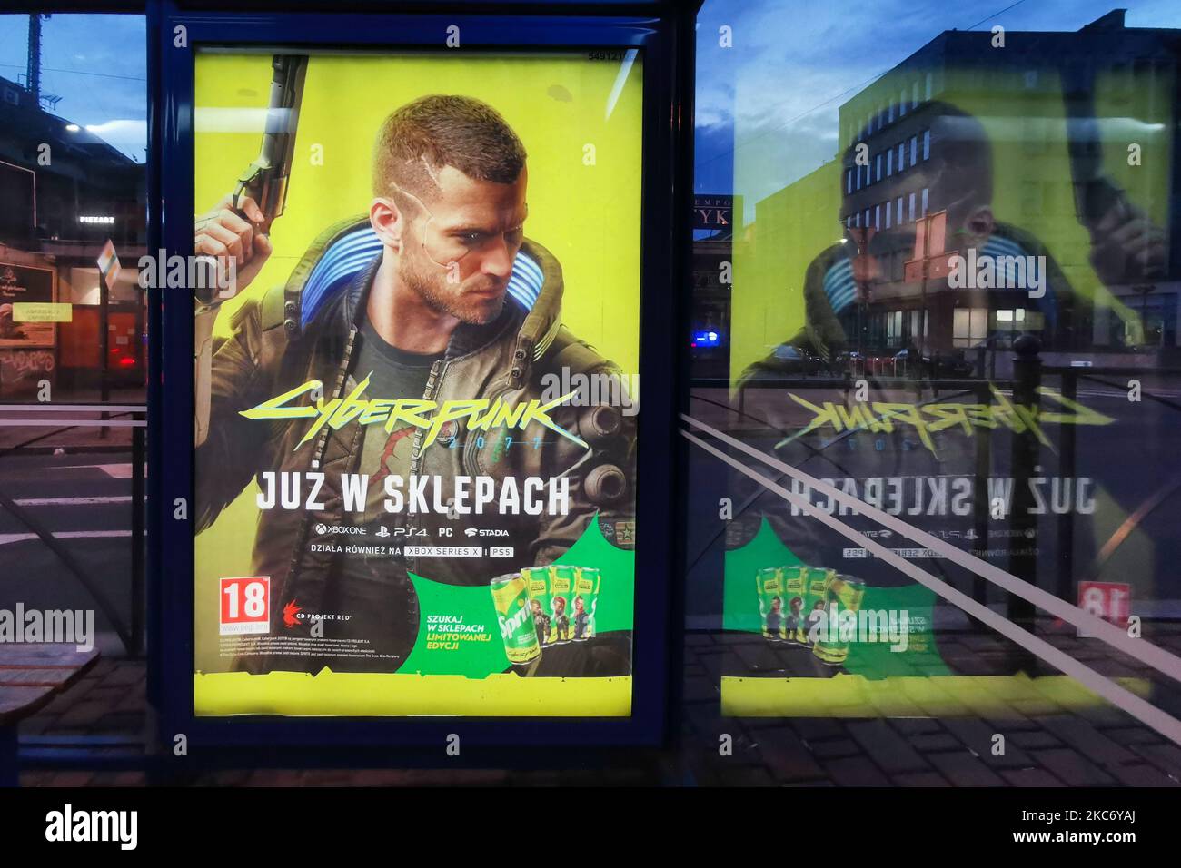 Cyberpunk 2077 poster Banque de photographies et d’images à haute ...