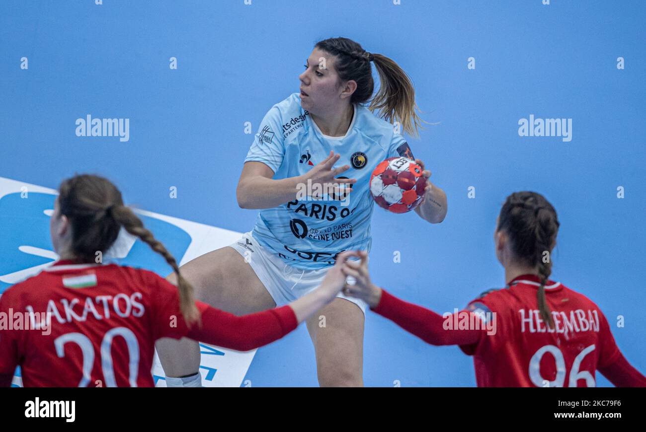 Laura Flippes, de Paris 92, a participé au match de la phase de groupe ...