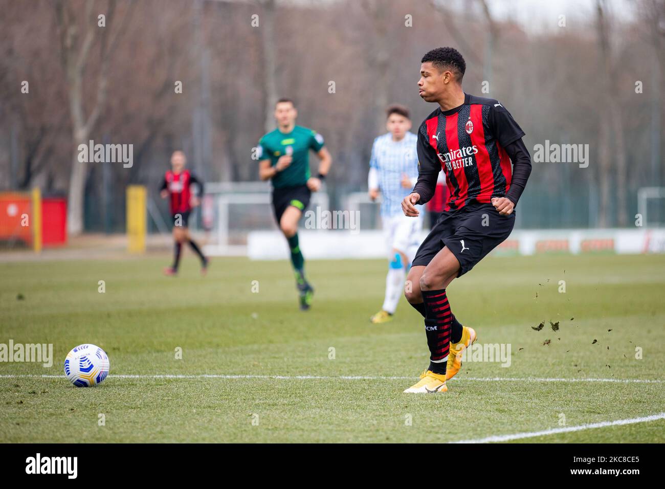 Emil Roback de l'AC Milan lors du match Primavera 1 TIM entre l'AC ...