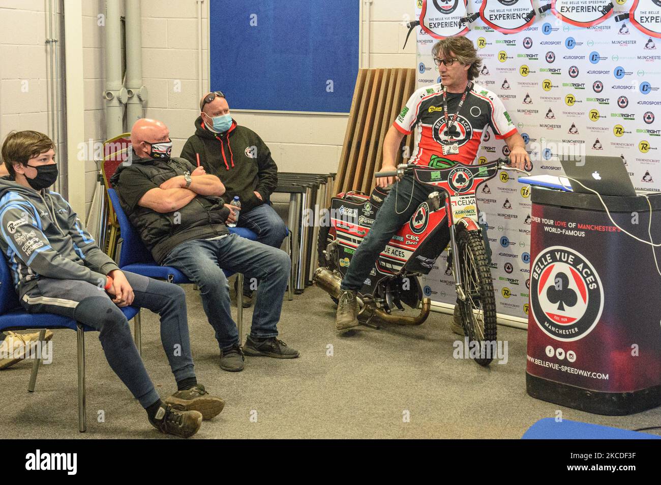 Belle vue directeur du speedway mark lemon Banque de photographies et d ...
