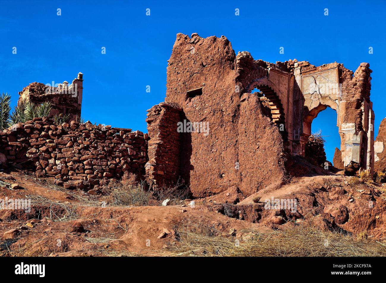 Ruines de la Kasbah historique de Telouet (Kasbah de Talouat) dans les ...