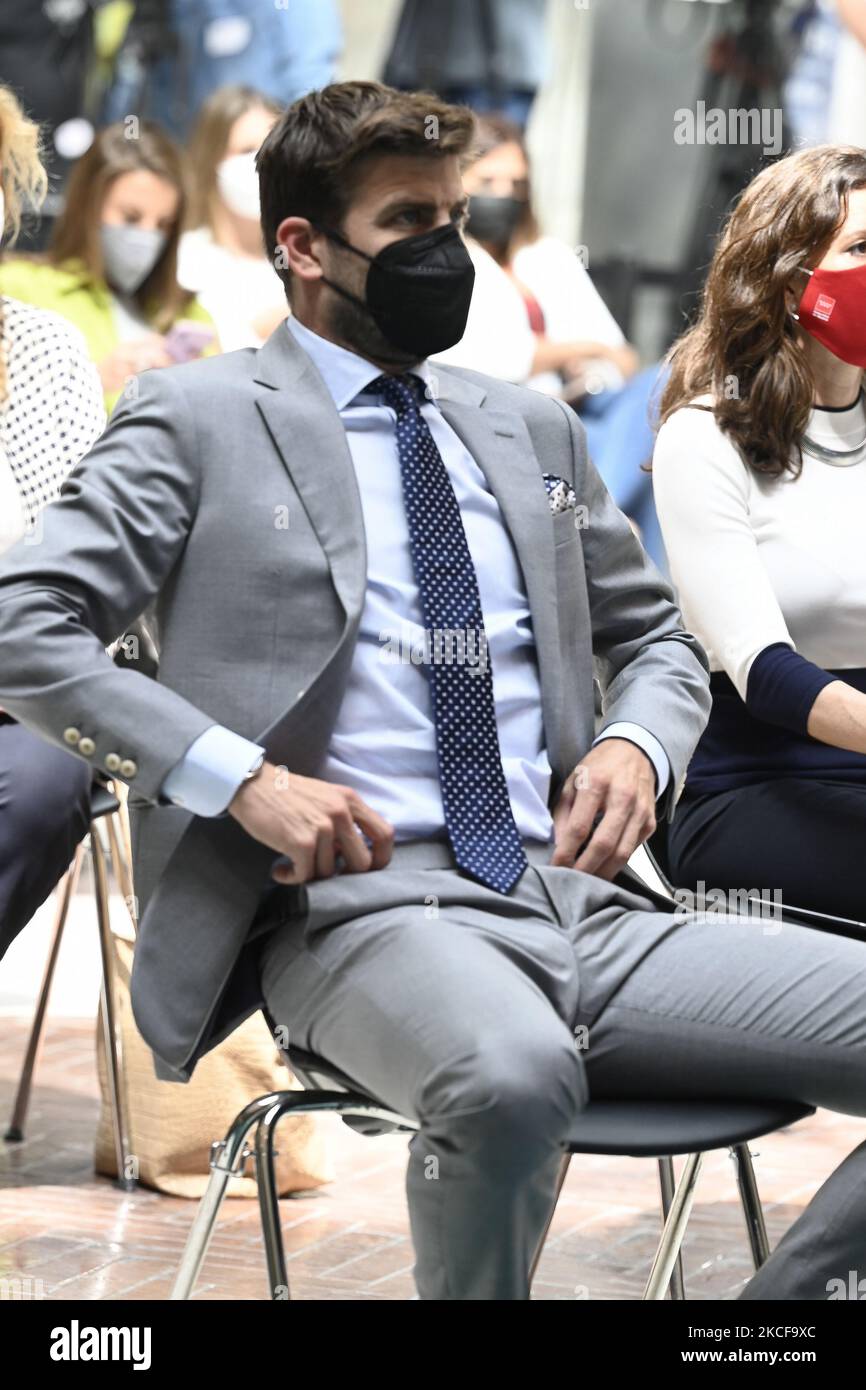 Gérard pique assiste à la coupe Davis par Rakuten finals 2021 ...