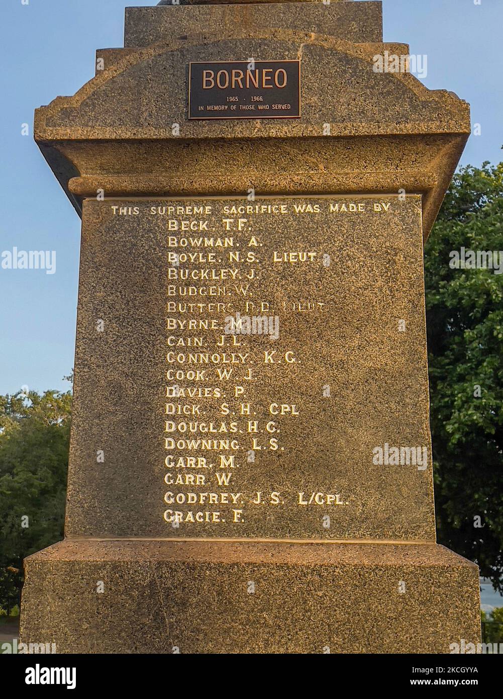 Darwin, Australie – 17 octobre 2022 : le Cenotaph de Darwin commémore ...