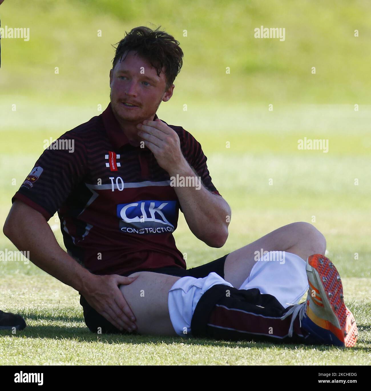 Tom Oakley, de Brentwood CC, a subi une blessure lors de la compétition ...
