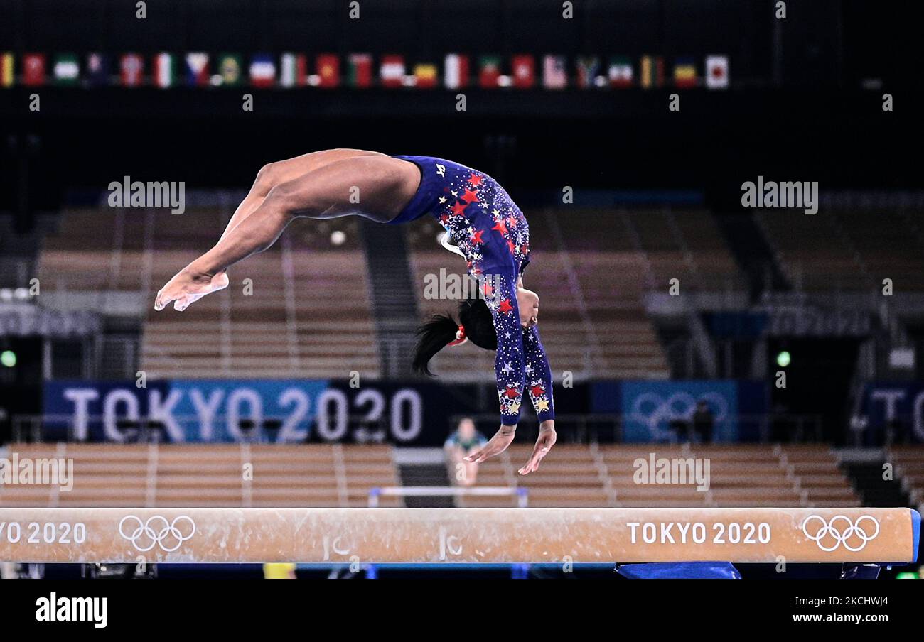 Simone biles tokyo 2021 Banque de photographies et d’images à haute ...