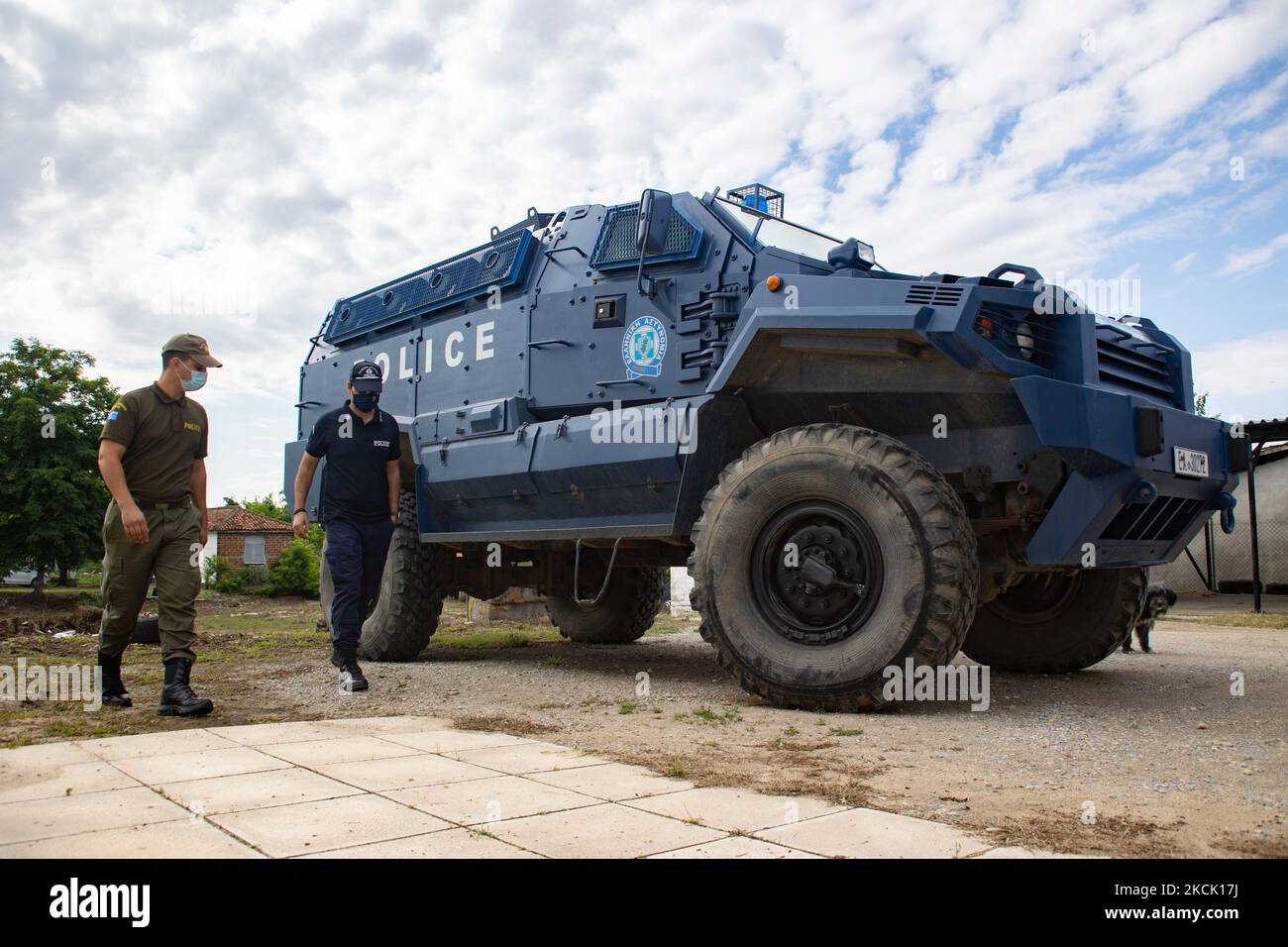 Armoured police vehicle greece Banque de photographies et d’images à ...