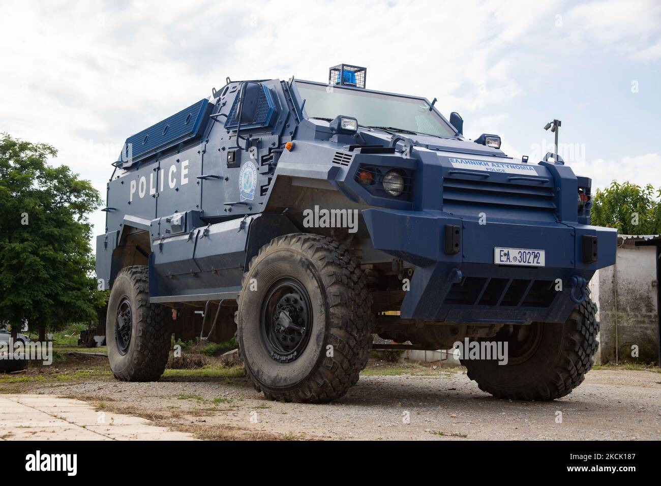 Armoured police vehicle greece Banque de photographies et d’images à ...