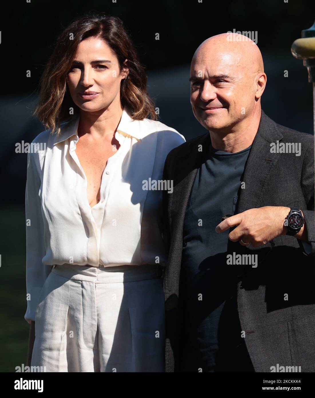 Luisa Ranieri et Luca Zingaretti arrivent le premier jour du Festival ...