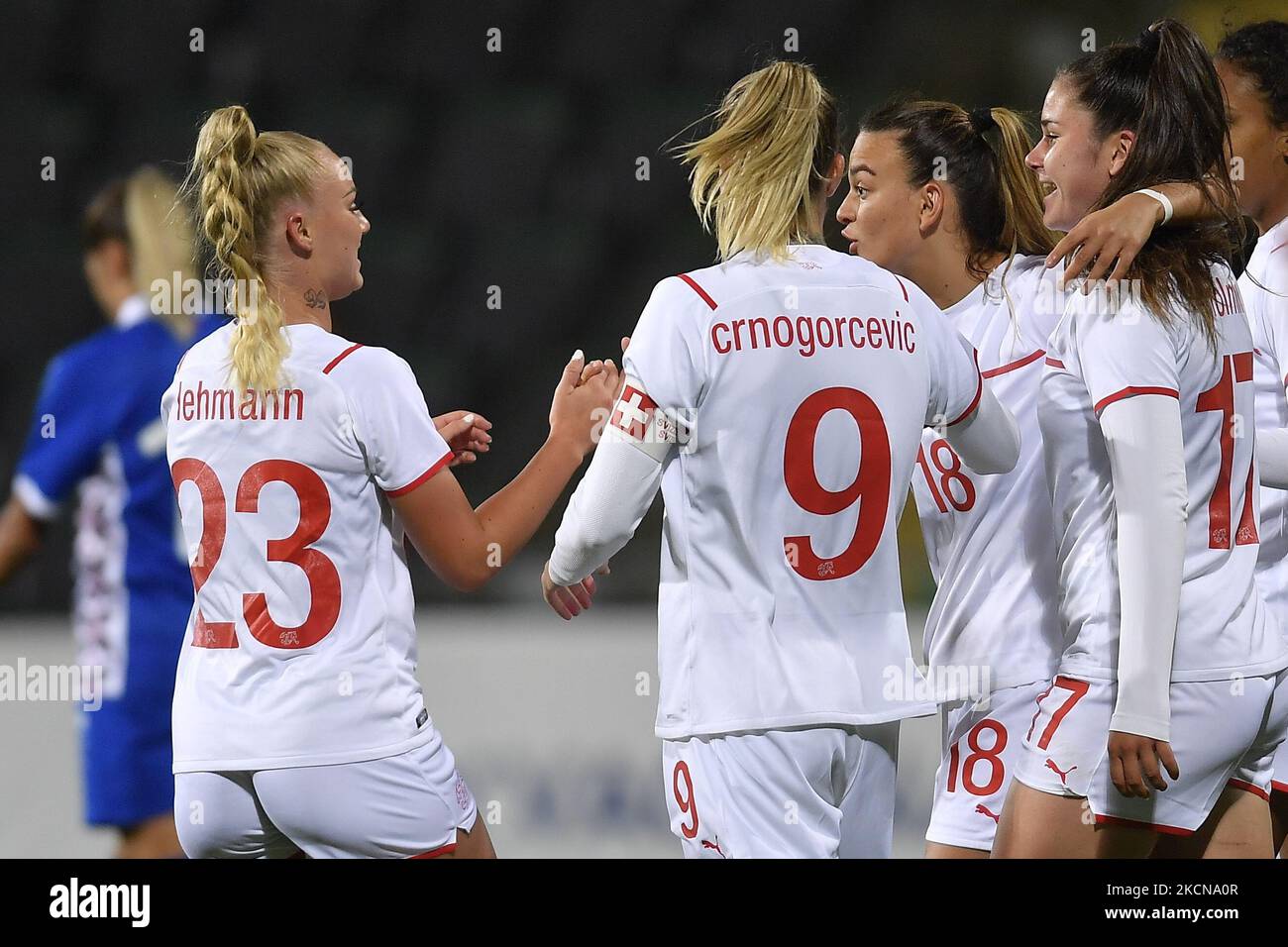 Riola Xhemaili, Ana-Maria Crnogorcevic, Svenja Folmli et Alisha Lehmann ...