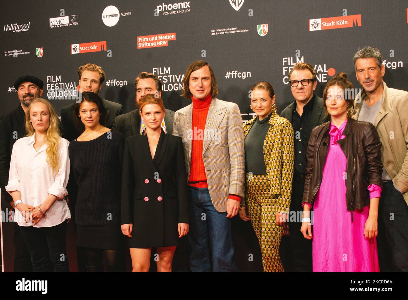 L'acteur Lars Eldinger, Tristan Seith, Ronald Kukulies et Lukas T ...