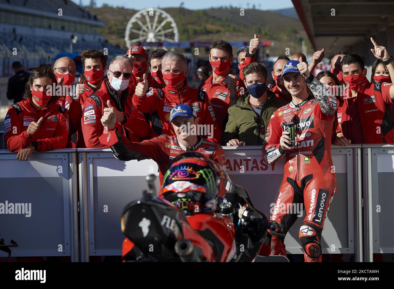 Jack Miller (43) d'Australie et Ducati Lenovo Team et Francesco 'Pecco ...