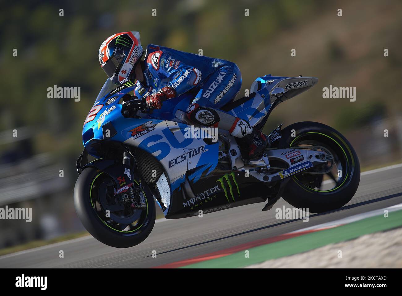 Alex Rins (42) d'Espagne et l'équipe Suzuki Ecstar lors de la ...