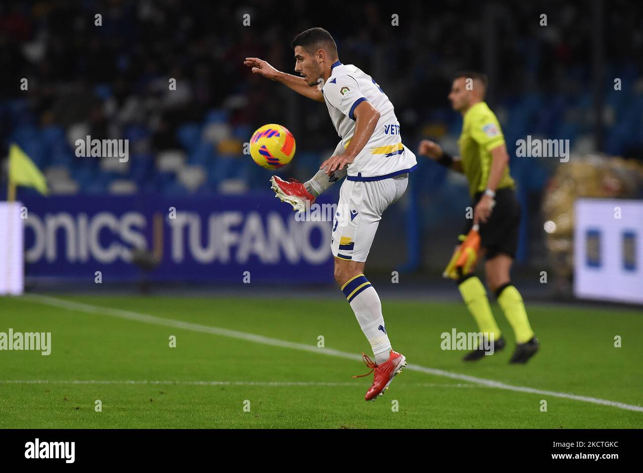 Davide Faraoni du FC Hellas Verona lors de la série Un match entre SSC ...