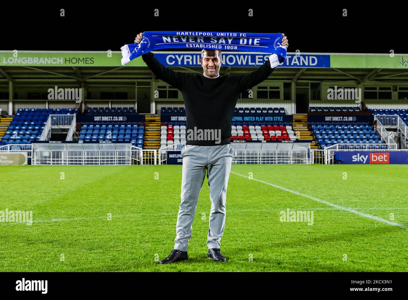 Graham Lee est dévoilé comme nouveau directeur de Hartlepool United à ...