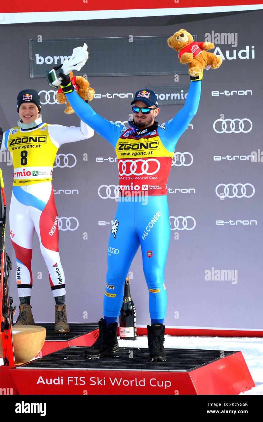 Course de ski alpin coupe du monde de ski fis 2021 Banque de ...