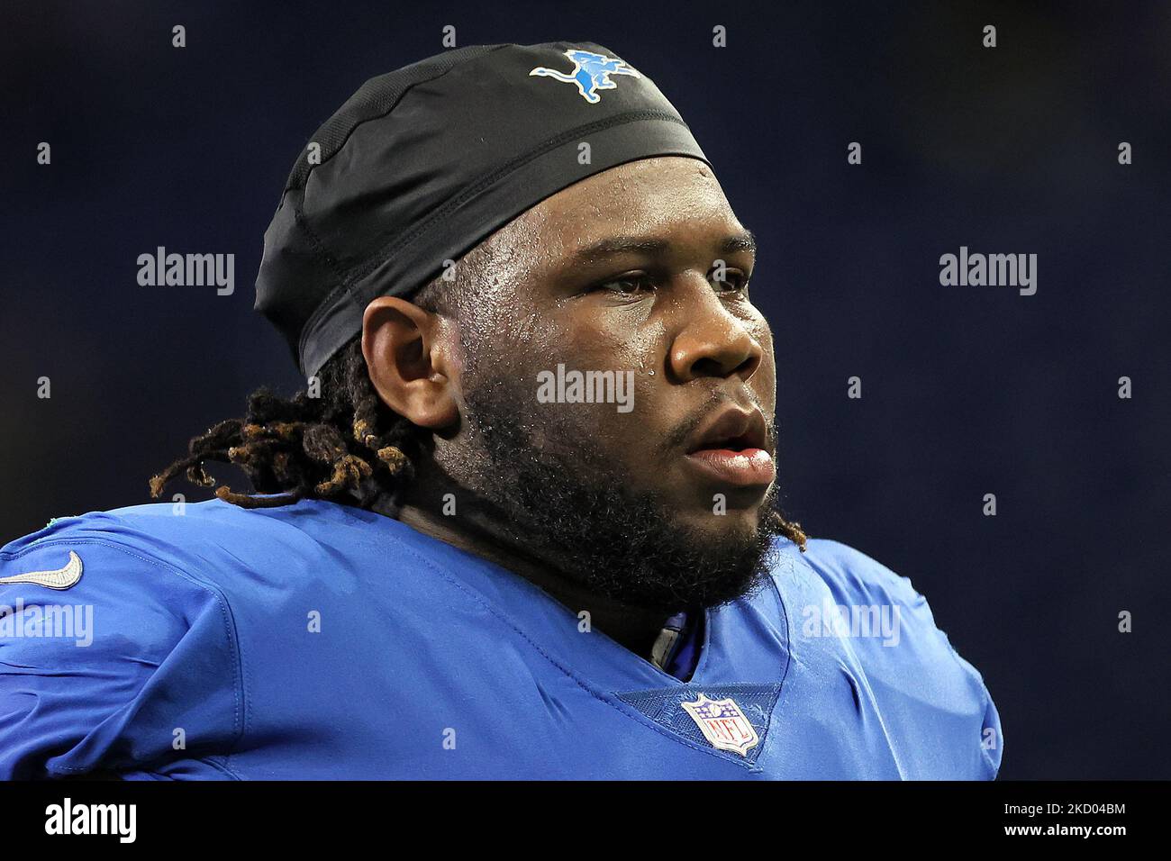 Alim McNeill (54) débarque du champ à la fin d'un match de football de ...