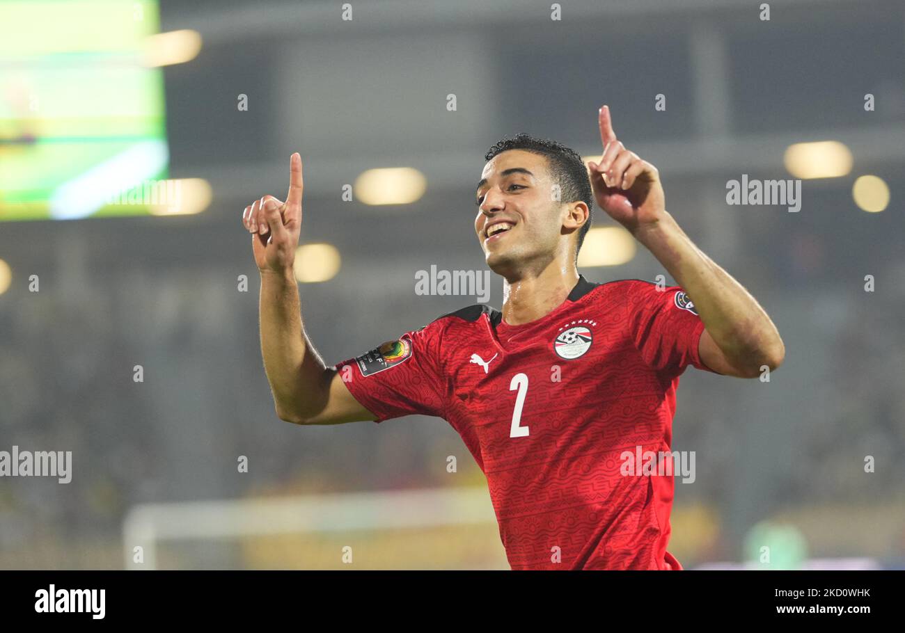 Mohamed Abdel Monem, d'Égypte, célèbre la réalisation de son premier ...