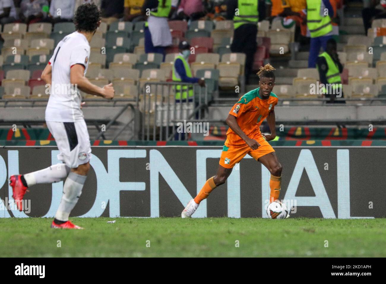 (9) Wilfried Zaha de Côte d'Ivoire équipe pendant la coupe d'Afrique ...