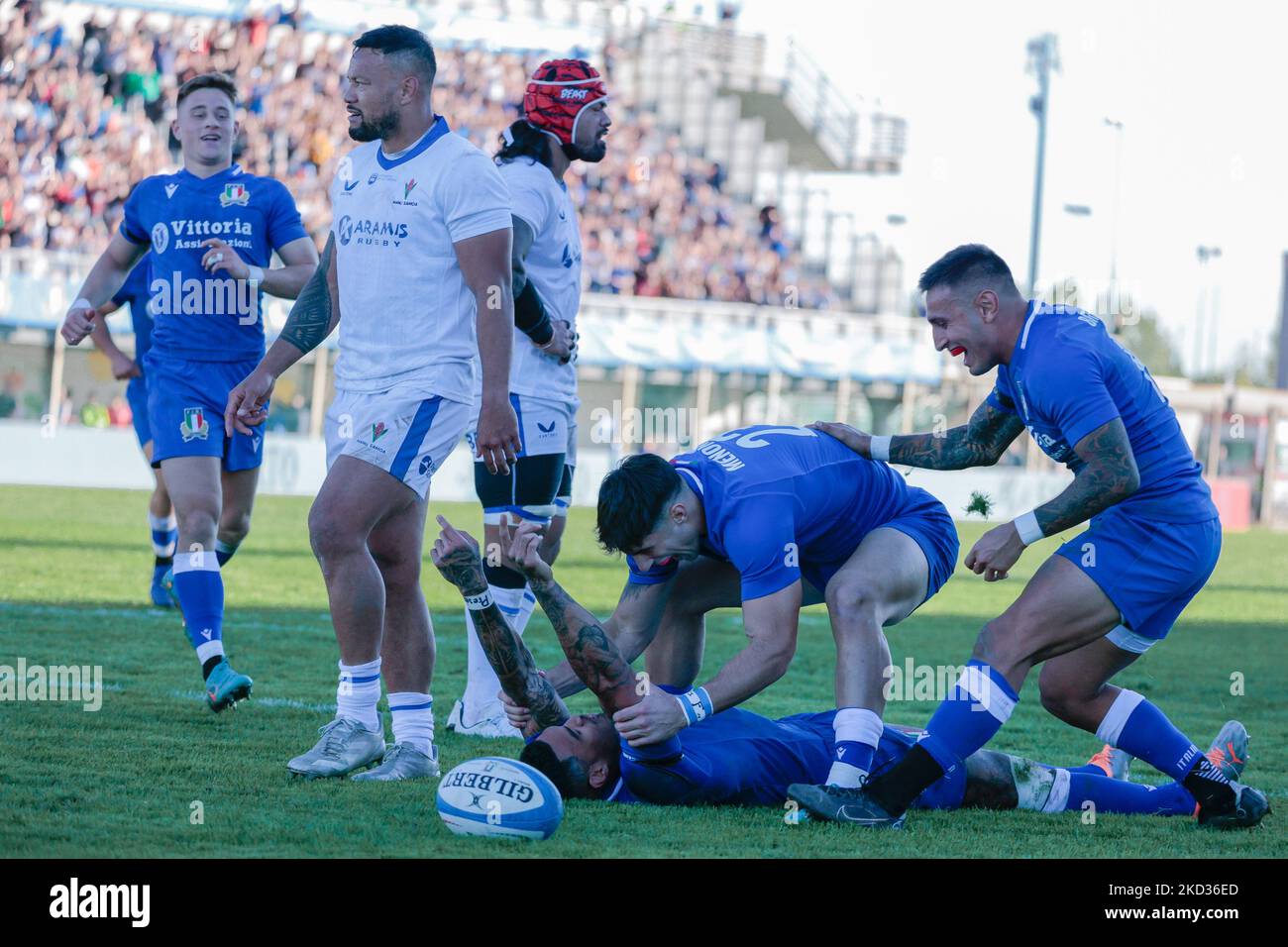 Tommaso menoncello rugby Banque de photographies et d’images à haute résolution - Alamy