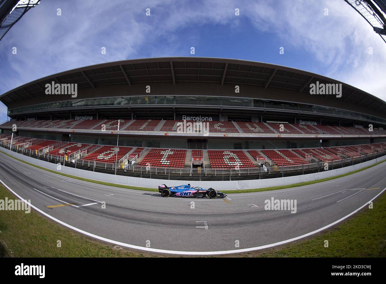 Esteban Ocon de France conduite de la (31) Alpine F1 A522 Renault ...