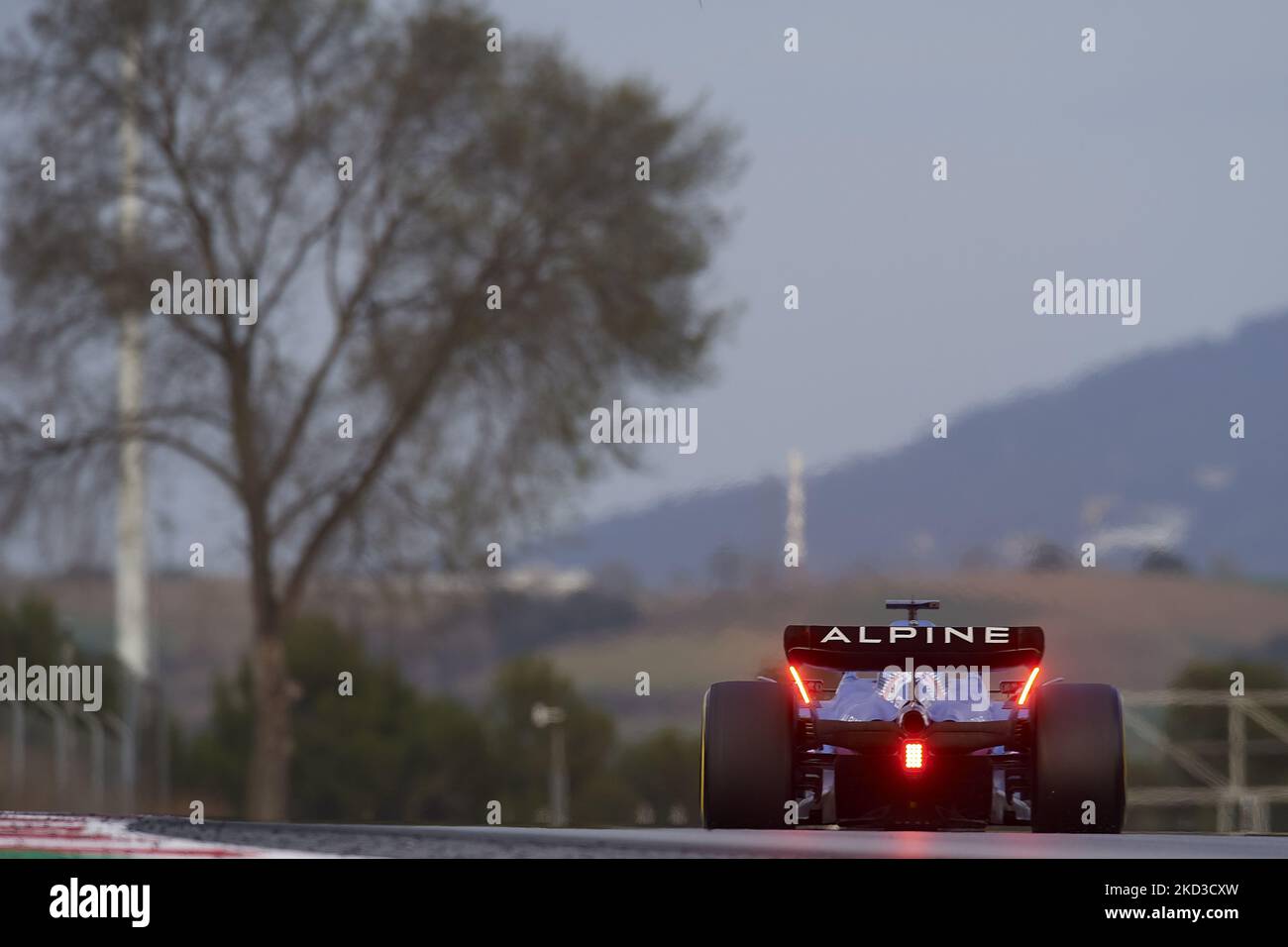 Esteban Ocon de France conduite de la (31) Alpine F1 A522 Renault ...