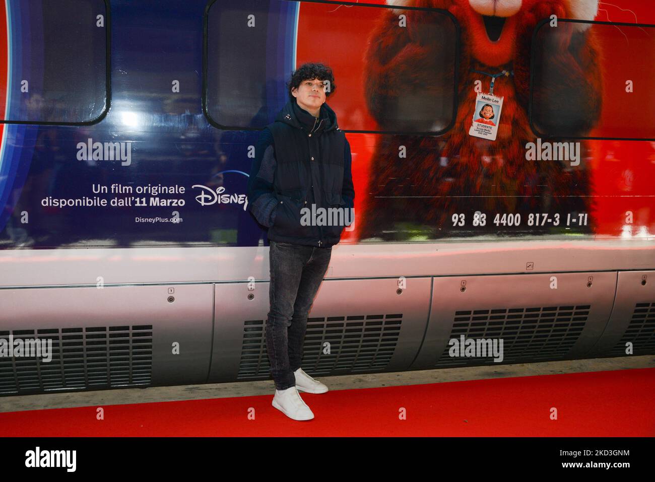 Hell Raton, Manuelito (Manuel Zappadu) lors de la présentation du train ...