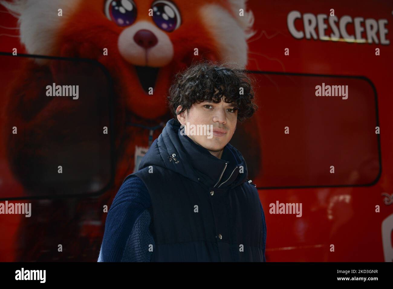 Hell Raton, Manuelito (Manuel Zappadu) lors de la présentation du train ...