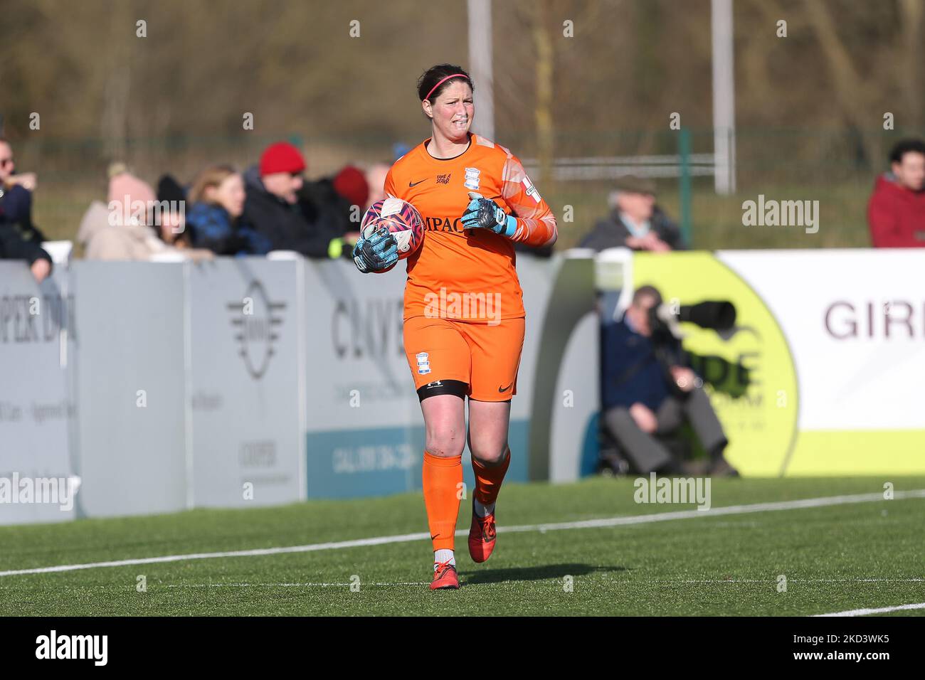 Marie HOURIHAN de Birmingham City pendant le match de la FA Cup entre ...