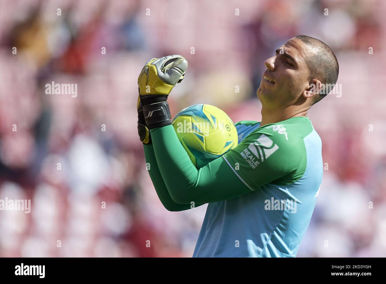 Joel Robles de Betis pendant le match de la Liga Santander entre ...