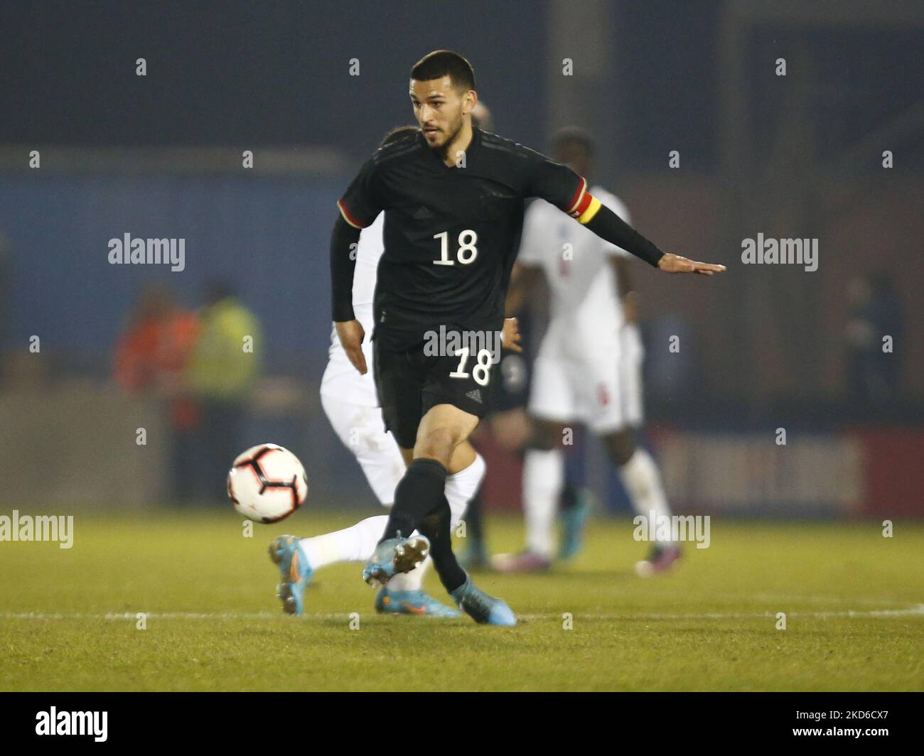 Soufiane Messeguem d'Allemagne de moins de 20 ans pendant moins de 20 ...