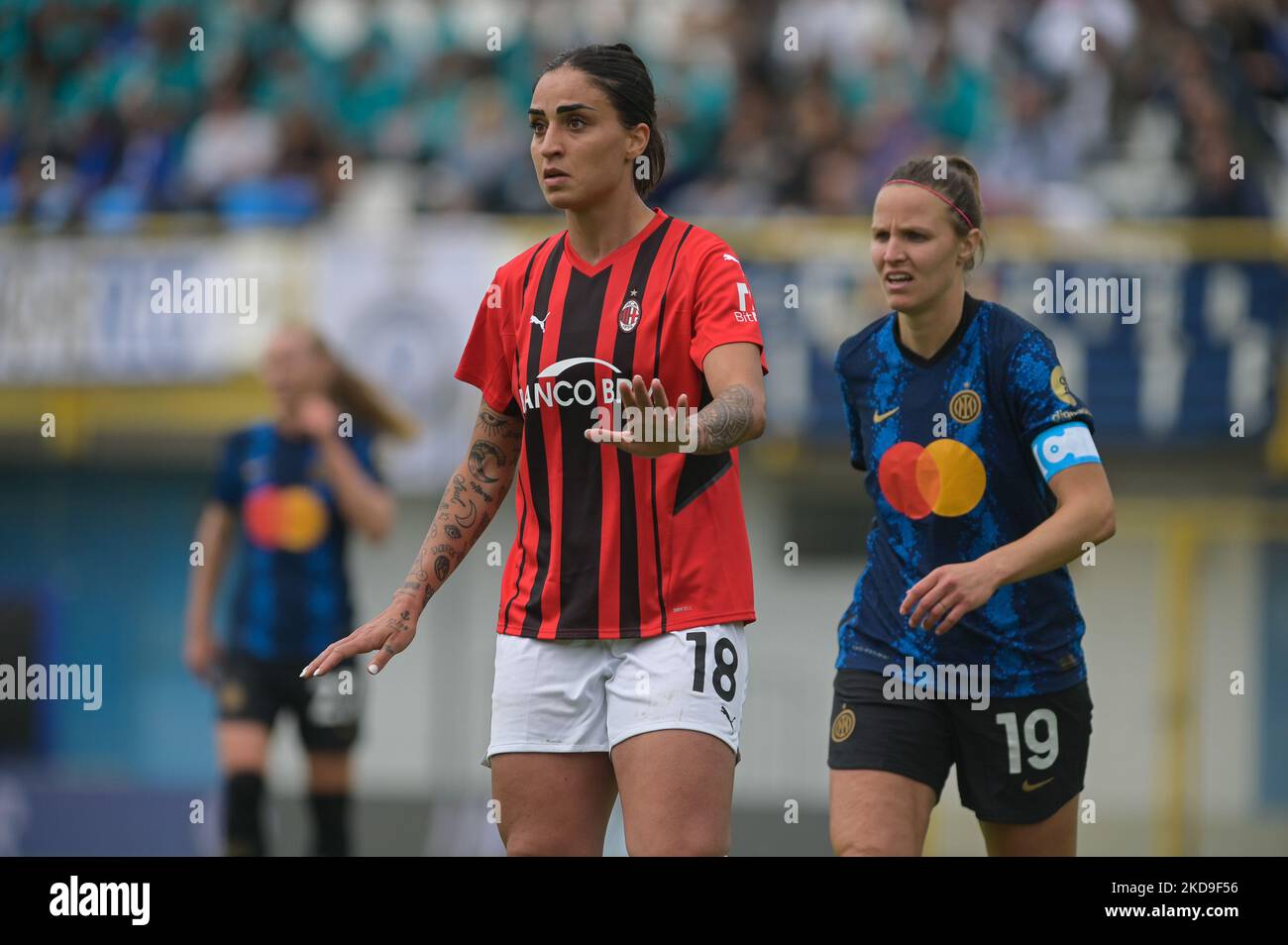 Fc internazionale v ac milan women serie a Banque de photographies et d ...